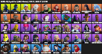 CONTA FORTNITE COM 48 SKINS - Trilogy - - Fortnite - Contas Fortnite ...