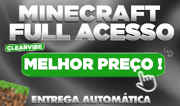 Minecraft Full Acesso Permanente | - Minecraft - Contas - GGMAX