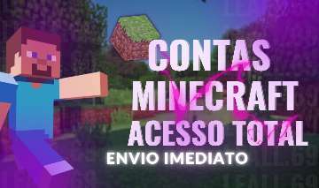 [+CAPA BRINDE] MINECRAFT JAVA & BEDROCK - Minecraft - Contas - GGMAX