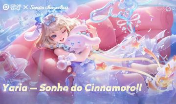 Skin Yaria - Sonho do Cinnamoroll - Honor of Kings - GGMAX