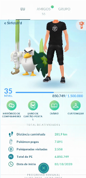 POKEMON GO - NIVEL 35 - LUGIA SHINY E - Pokemon GO - GGMAX