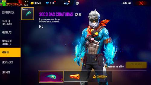PROMOÇÃO!! CONTA COM ANGELICAL AZUL, - Free Fire - Contas Free Fire - GGMAX