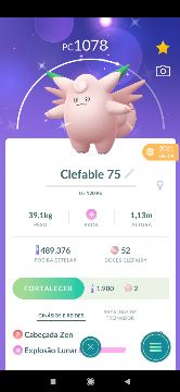 Clefable Shiny - Pokemon GO - GGMAX