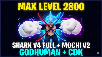 BLOX FRUIT CONTA LVL 2800 | SHARK V4 FG - Roblox - Blox Fruits - GGMAX