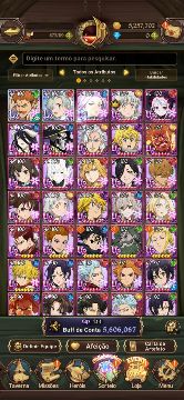 Conta 7ds com 5m de cc com LR - Seven Deadly Sins - GGMAX