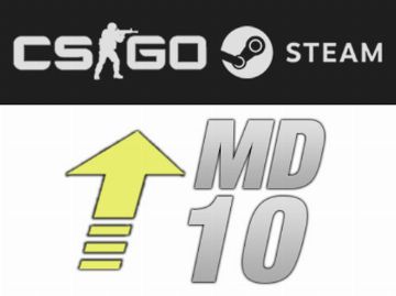 CS:GO MD10 PERFEITA COM 10 WINS - Counter Strike 2 - Boost de Patente - GGMAX